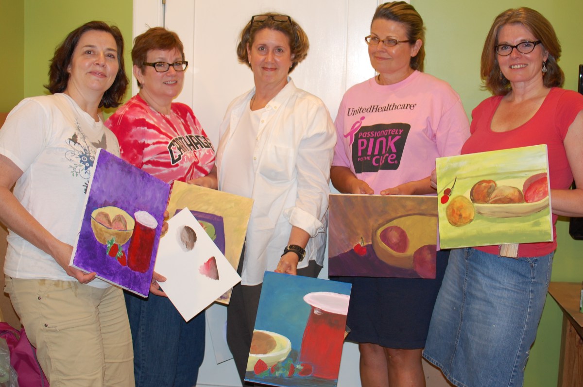 The Book Club That Paints – Catherine Lay Studio